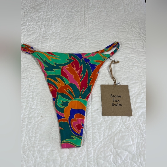 Stone Fox Swim | Swim | Nwt Stone Fox Swim Stained Glass Isle Bikini ...